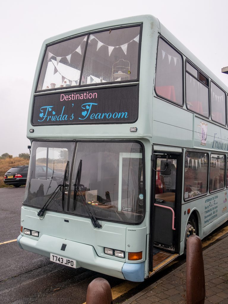 Frieda's TeaBus: Afternoon Tea on a Moving Bus in Bournemouth!