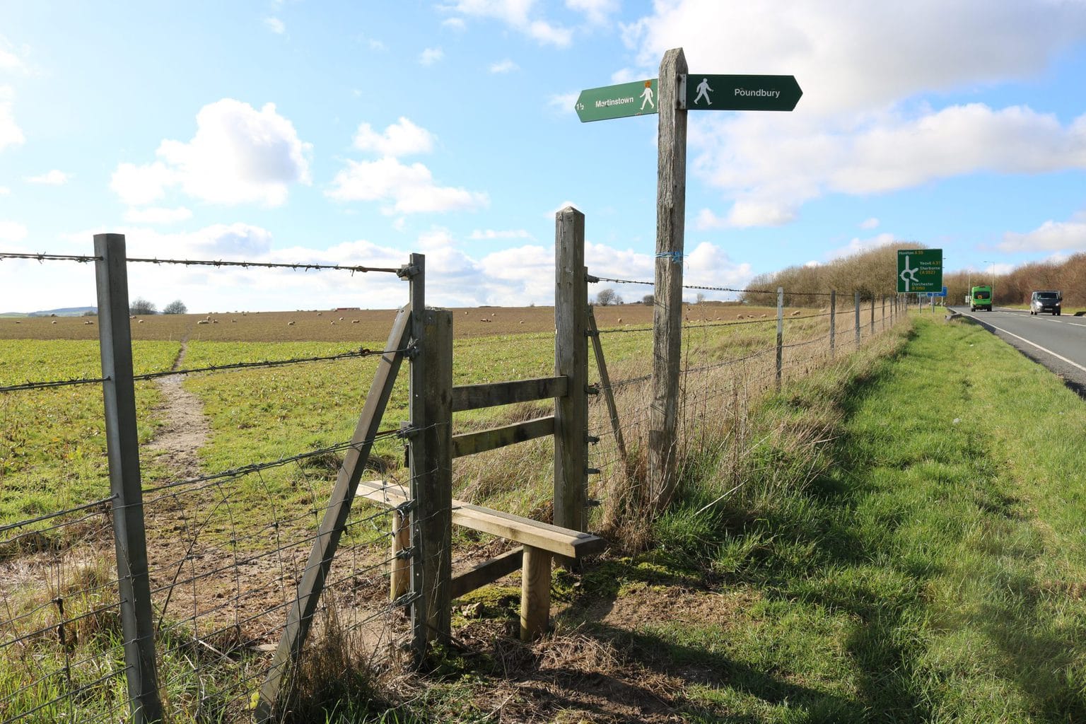 Maiden Castle Walk - 5 Mile Circular from Poundbury