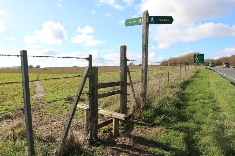 Maiden Castle Walk - 5 Mile Circular from Poundbury