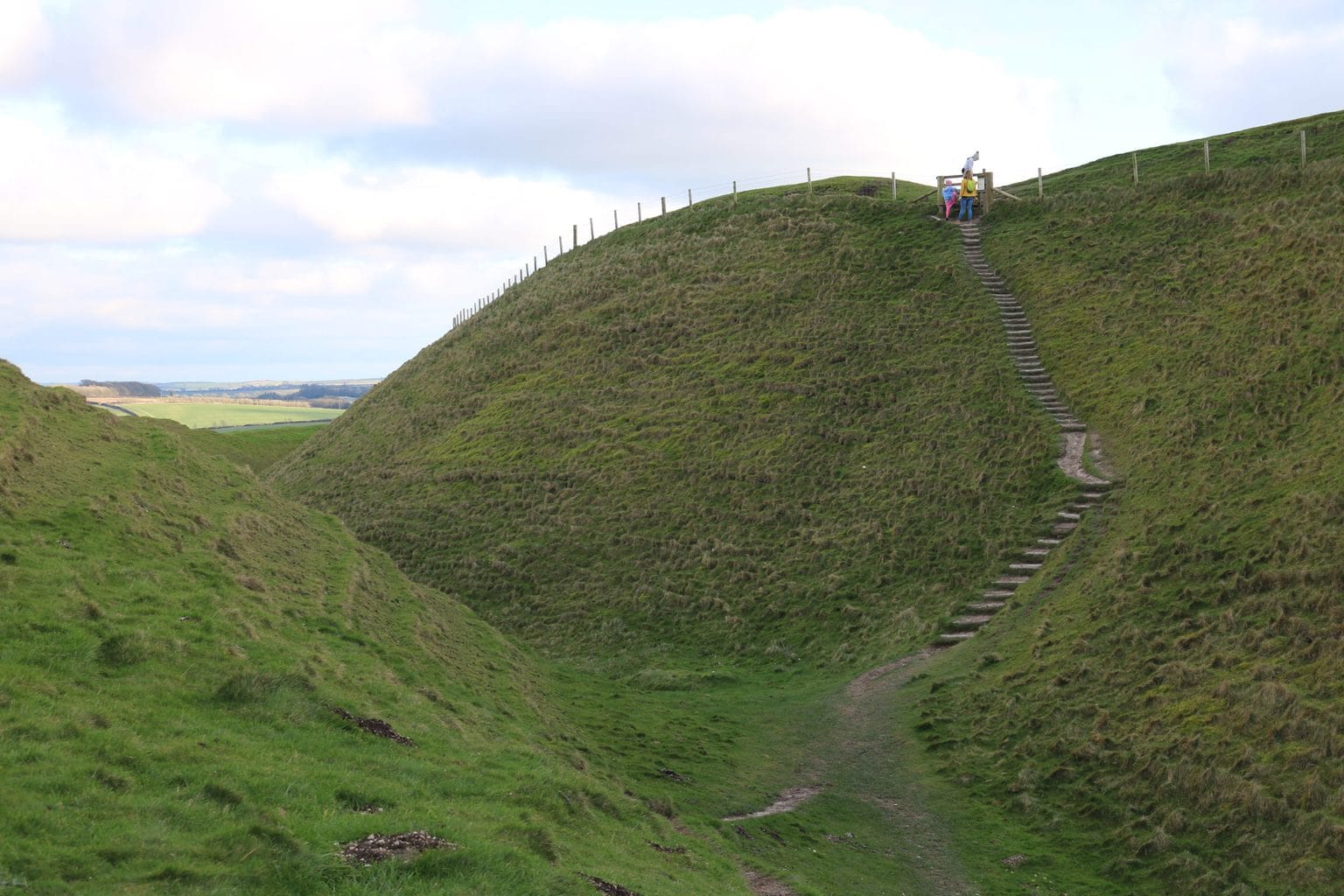 Maiden Castle Walk - 5 Mile Circular from Poundbury