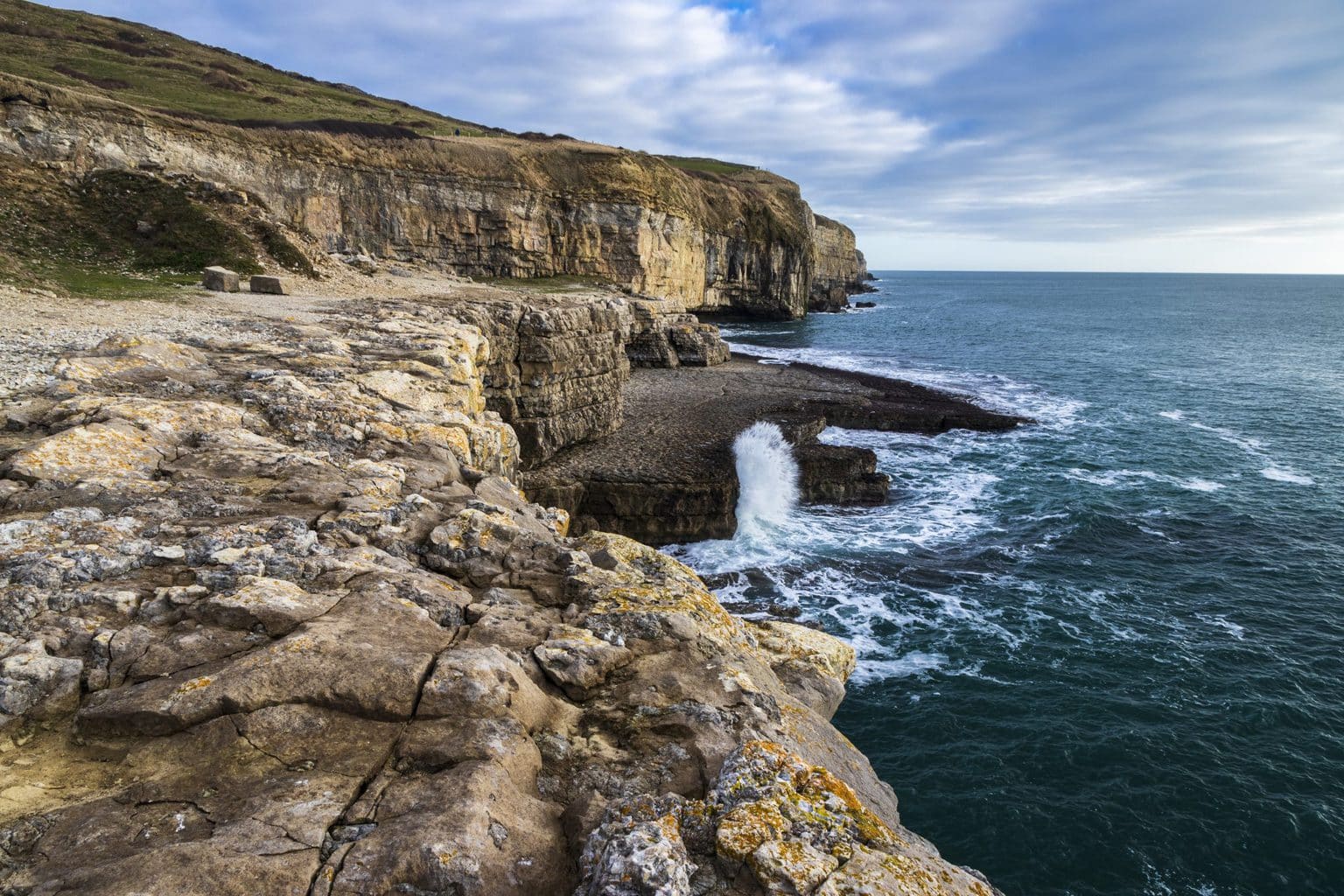 Dancing Ledge Walk: 5.5 Mile Circular From Durlston in Swanage